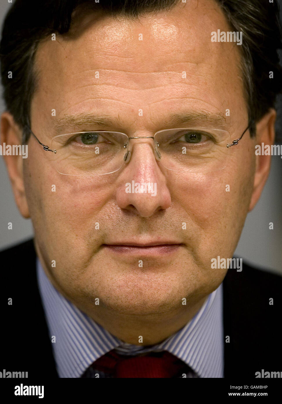 Former Attorney General Lord Goldsmith poses for the media after ...