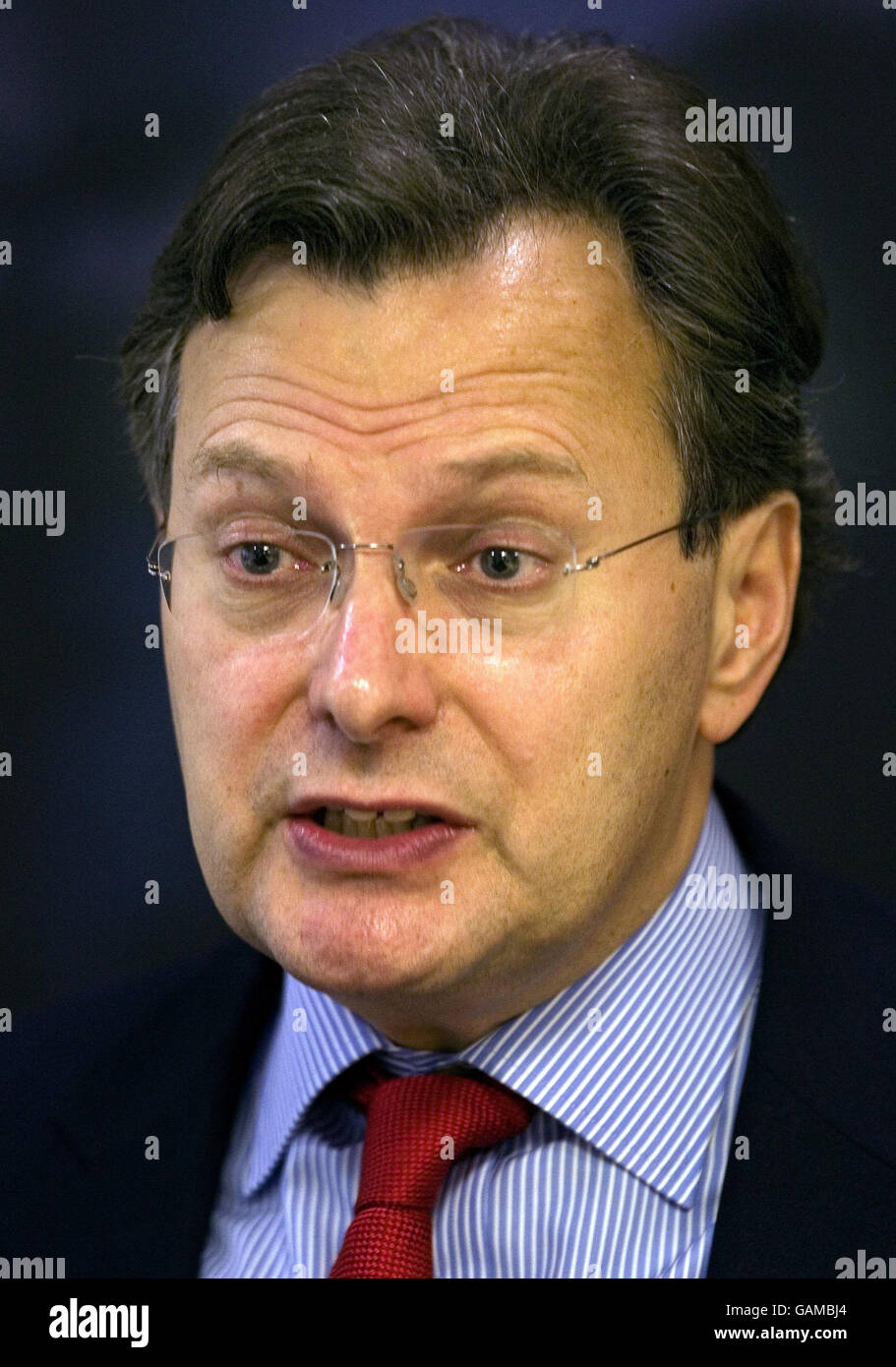 Former Attorney General Lord Goldsmith poses for the media after ...