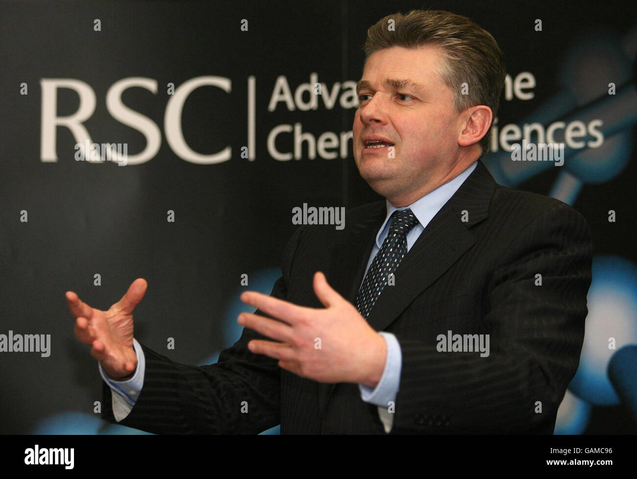 Minister for Science and Innovation Ian Pearson speaks at the 'Voice of ...