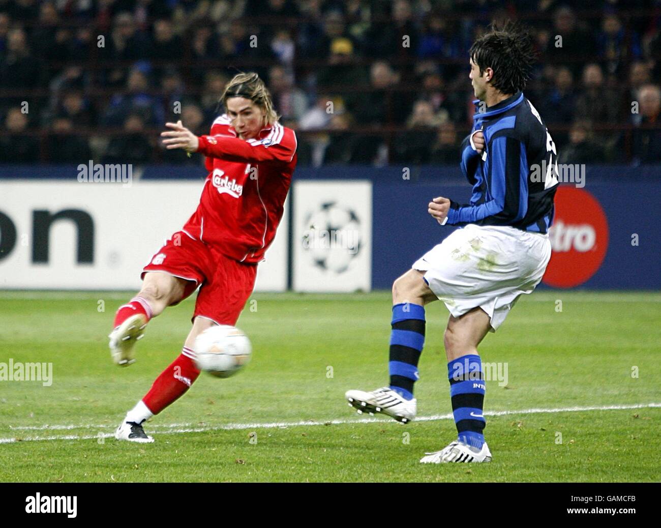 Liverpool inter torres hi-res stock photography and images - Alamy