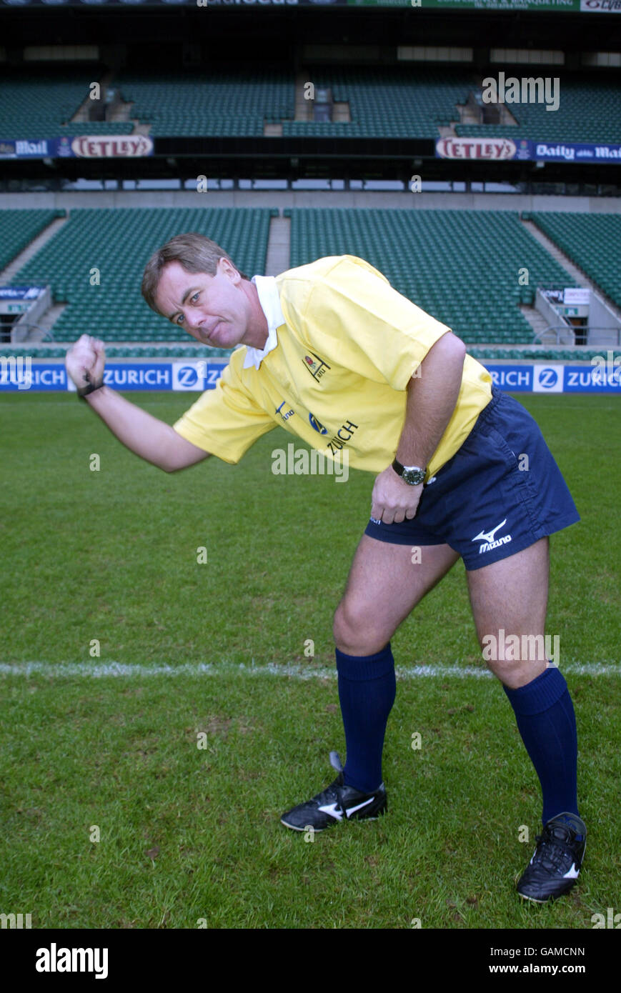 Rugby Union - Referee Signals Stock Photo - Alamy