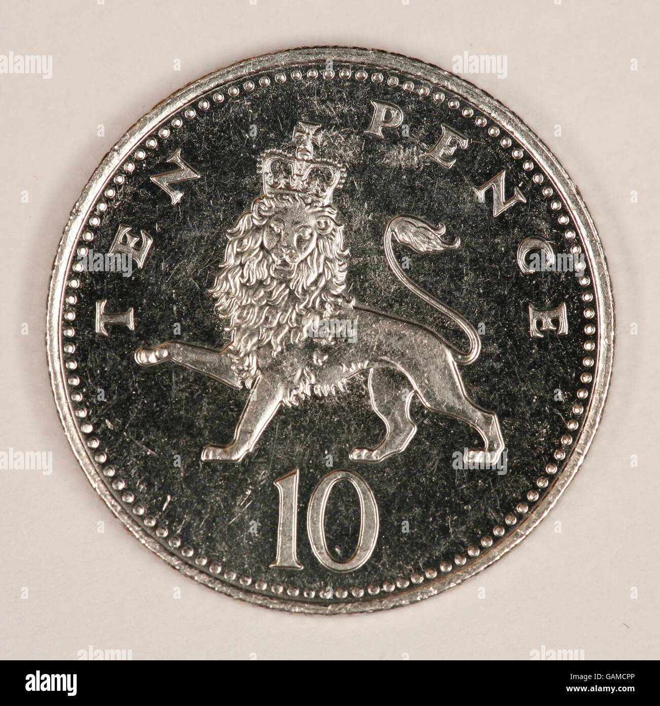 A 10p coin hi-res stock photography and images - Alamy