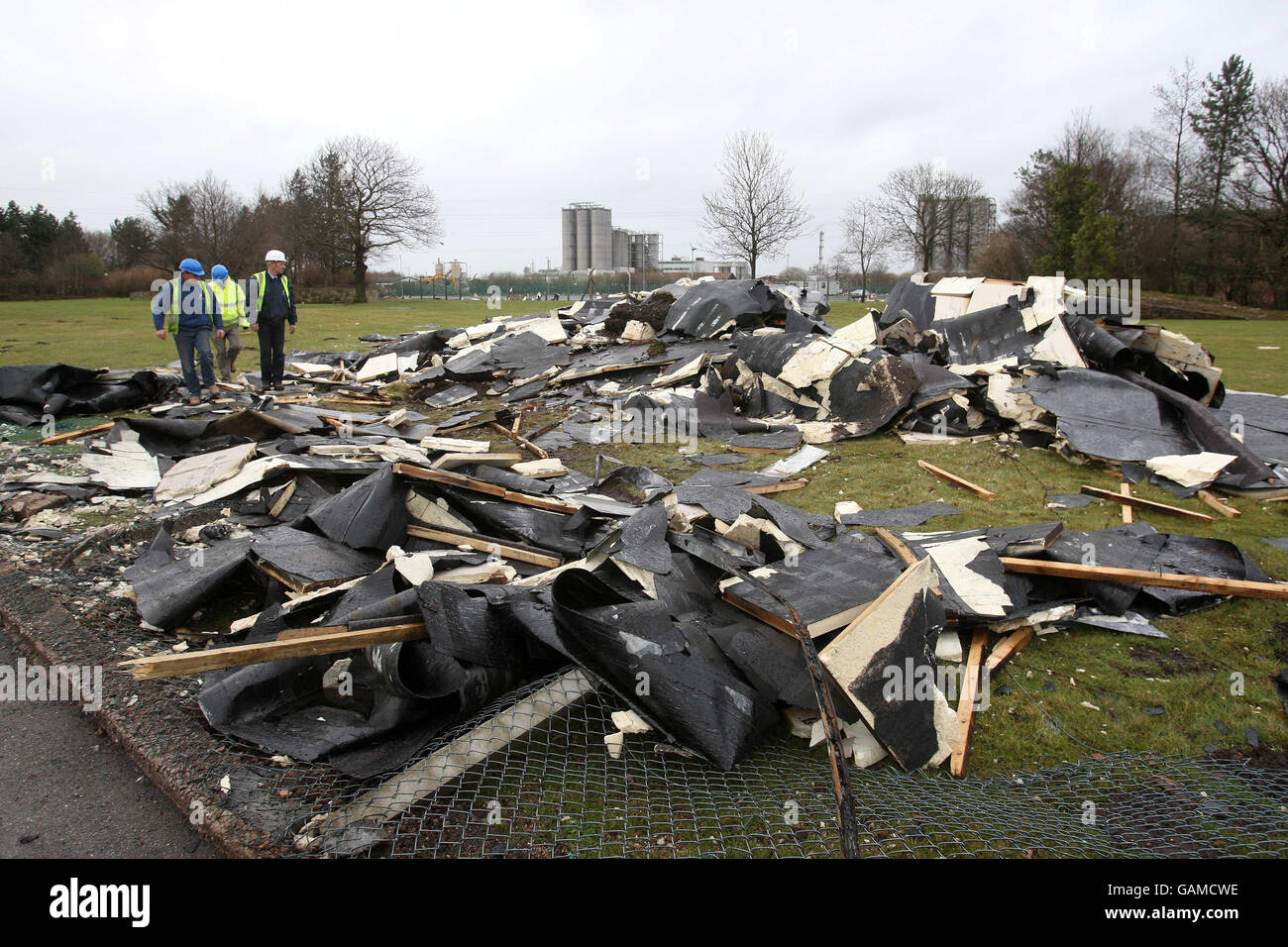 Roof blown off hi-res stock photography and images - Alamy