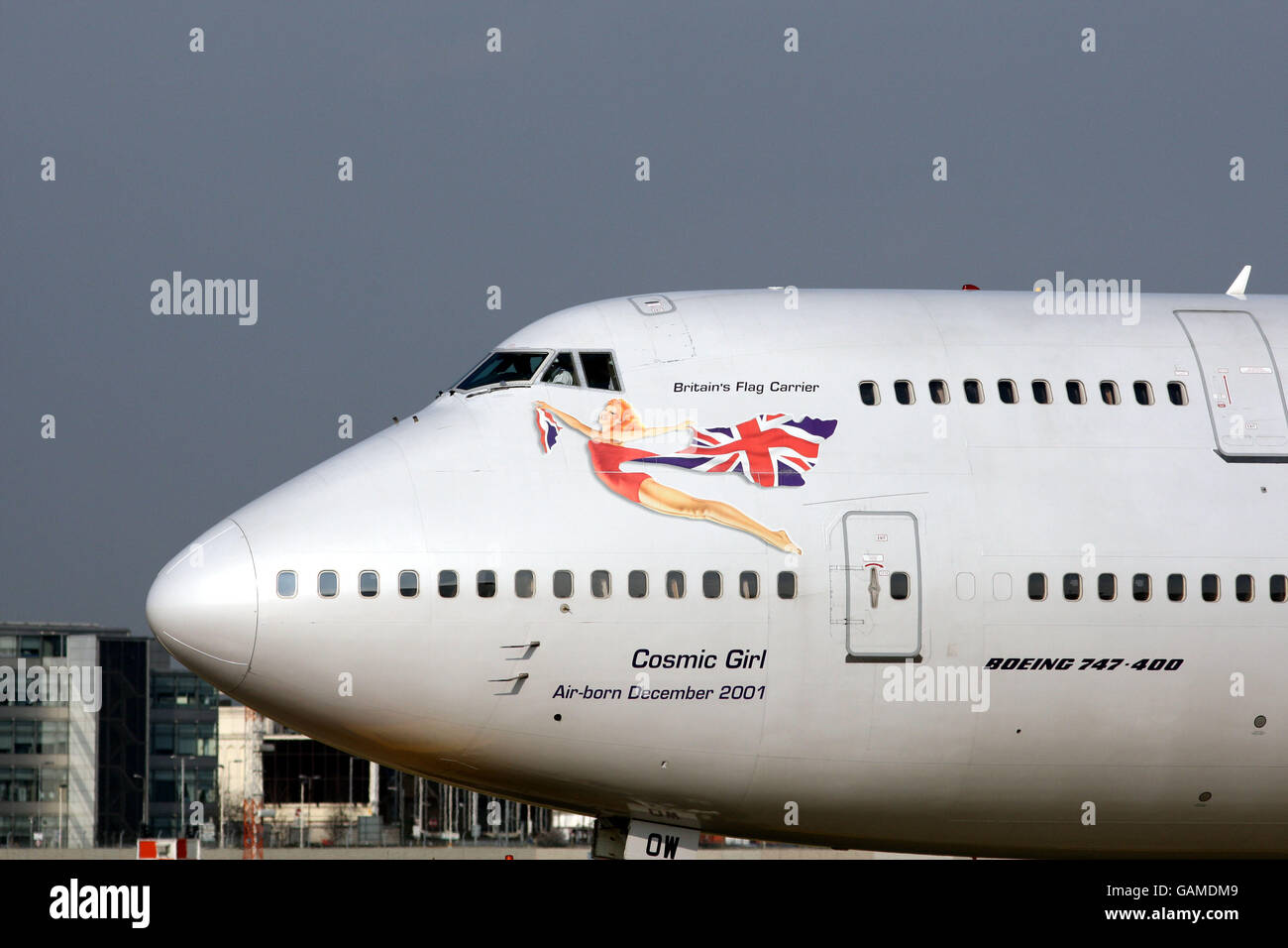 Generic picture of virgin atlantic boeing 747 at heathrow airport hi ...