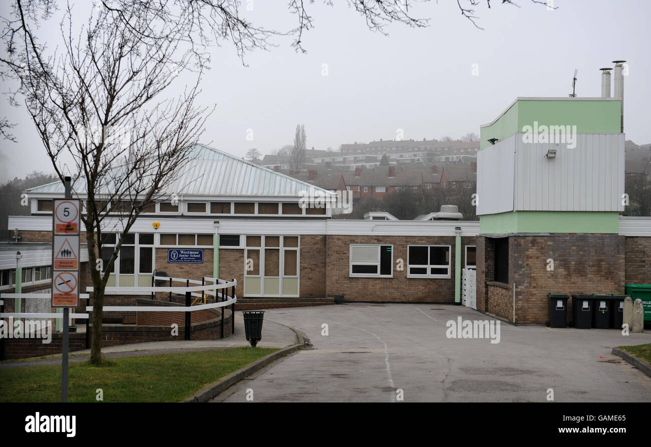 A general view of the Westmoor Junior School in Church Lane, Dewsbury ...