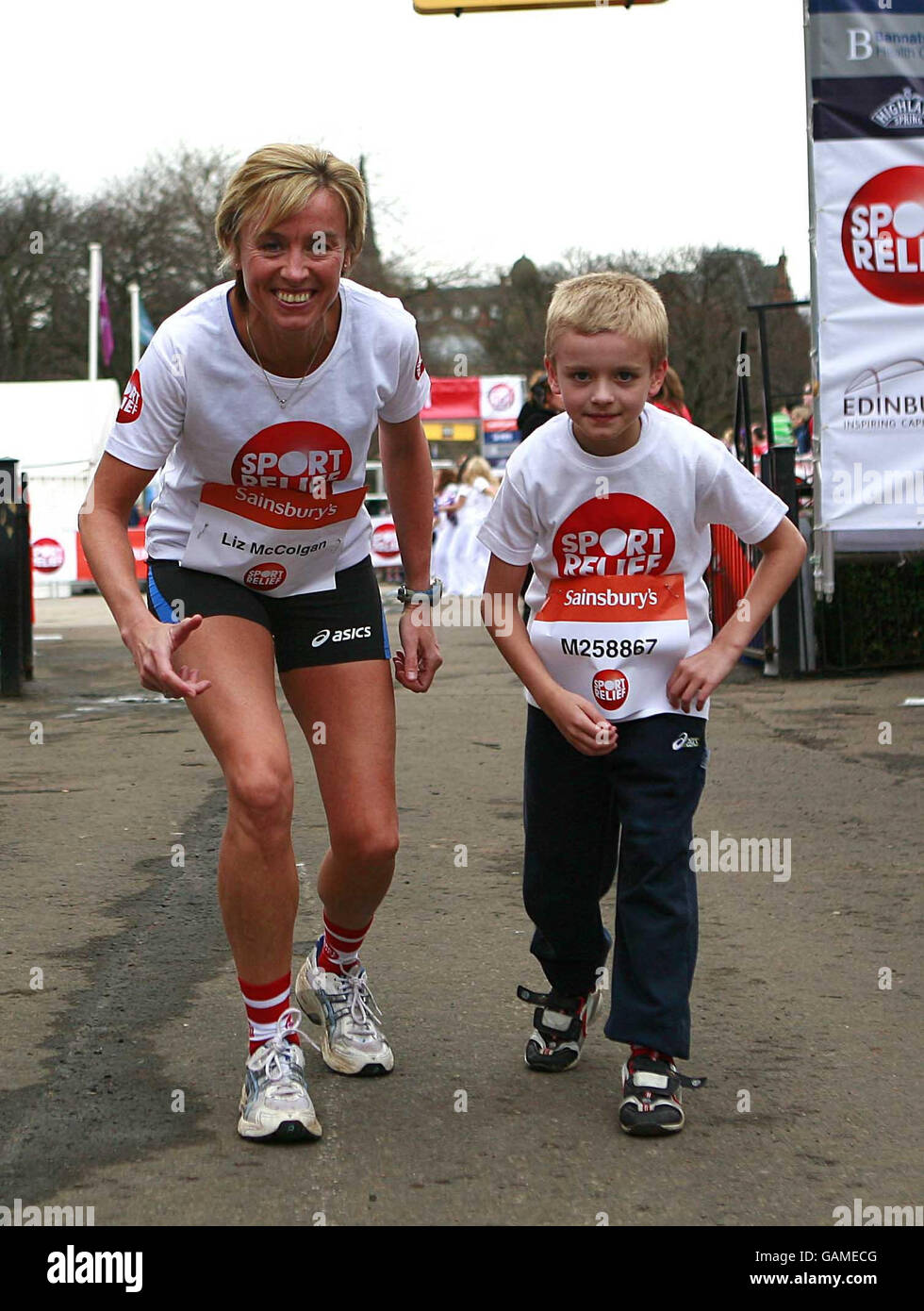 Liz mccolgan son martin hi-res stock photography and images - Alamy