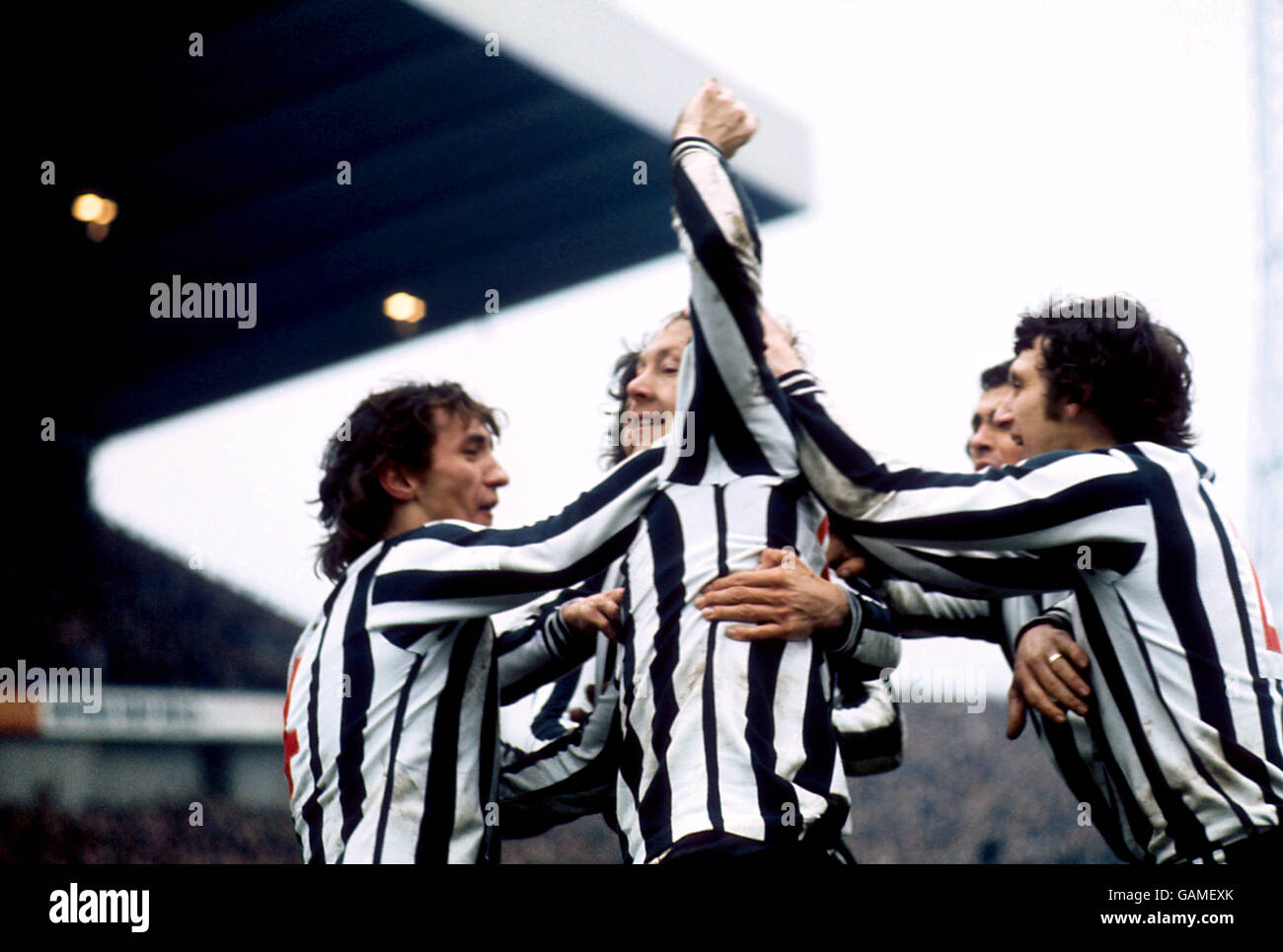 Bobby moncur david craig after scoring the equalizing goal hi-res stock ...