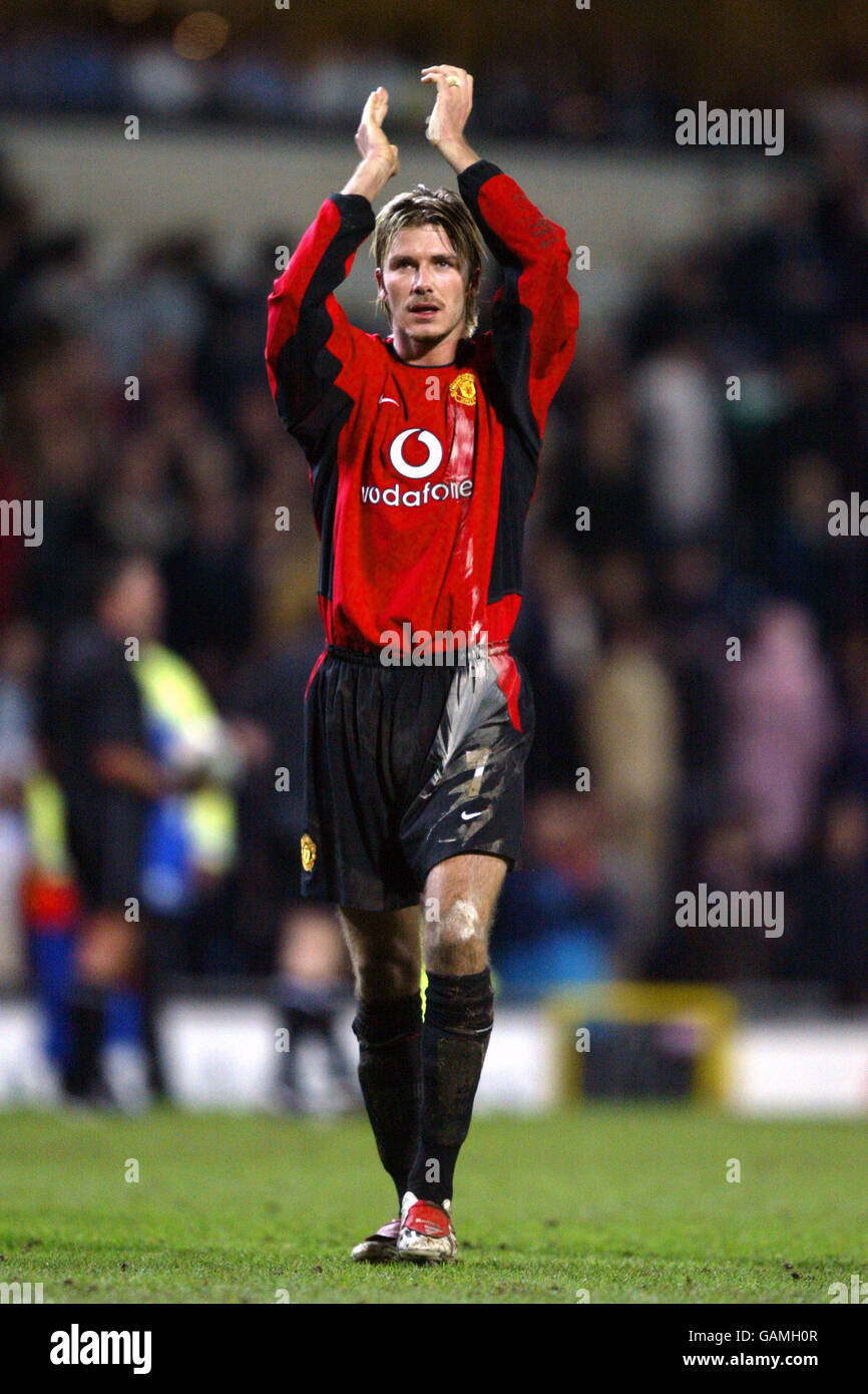 Full length stock clapping applauds football utd hi-res stock ...