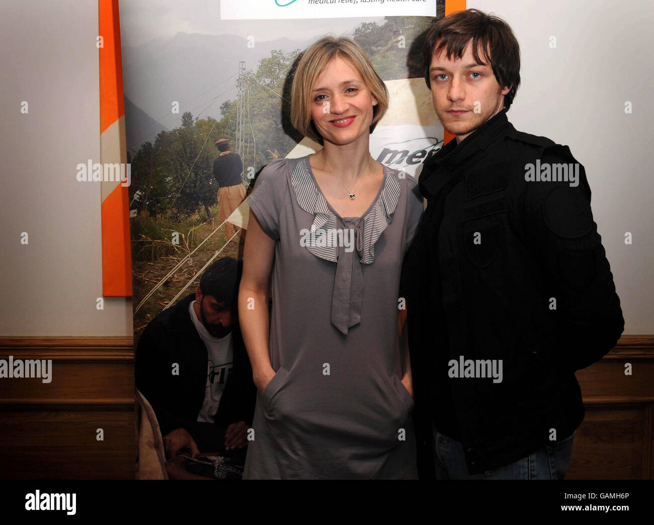 Anne Marie Duff and James McAvoy attend the screening of 'French Film ...