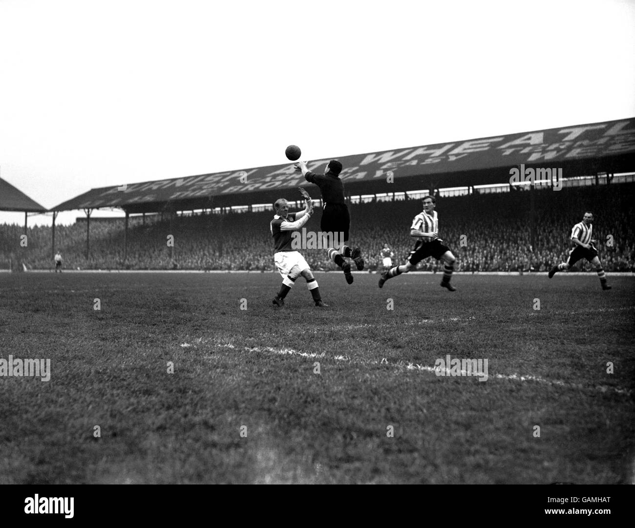 (L-R) Plymouth Argyle's George Dews protects himself as Brentford ...