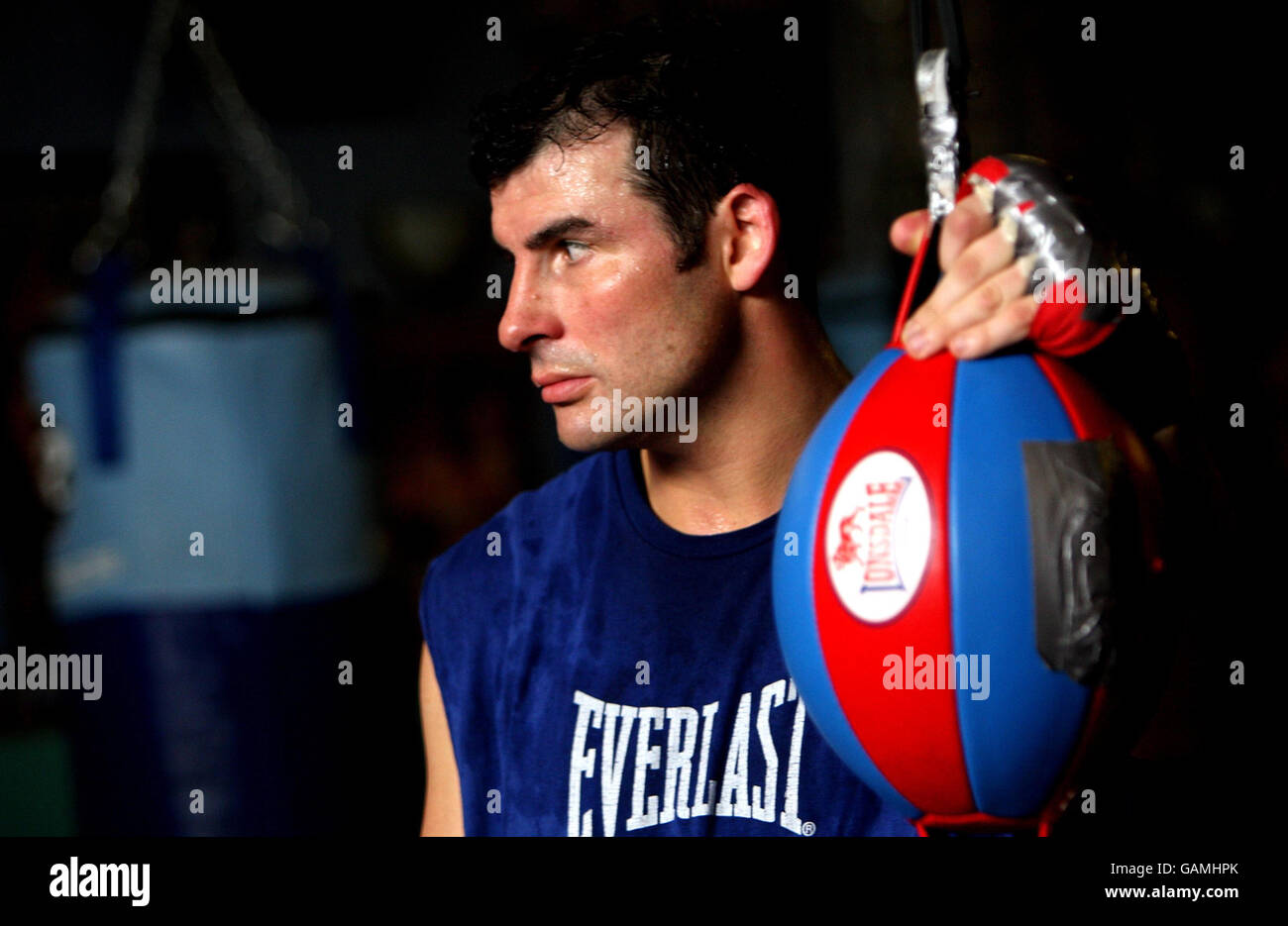 Boxing - Joe Calzaghe Open Workout - Abercarn Stock Photo - Alamy