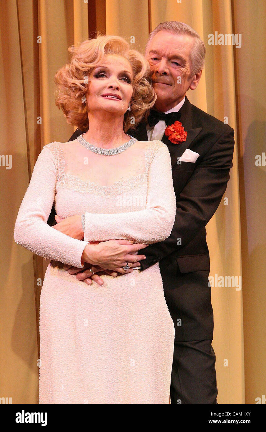 Frank Barrie as Noel Coward and Kate O'Mara as Marlene Dietrich in the ...