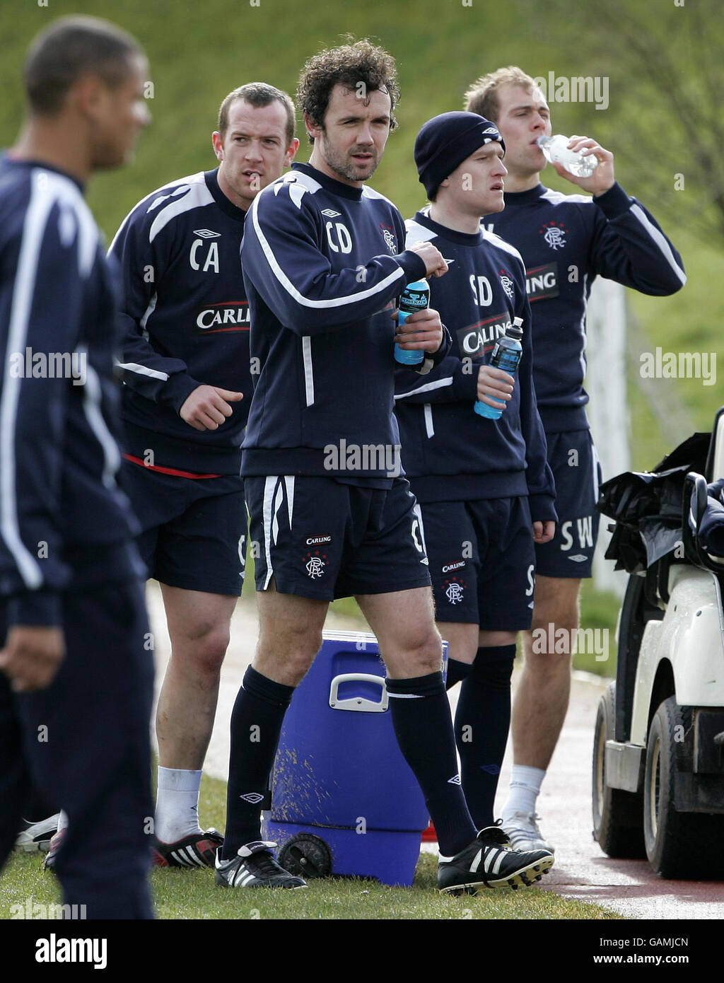 Soccer - Rangers Training - Murray Park Stock Photo - Alamy