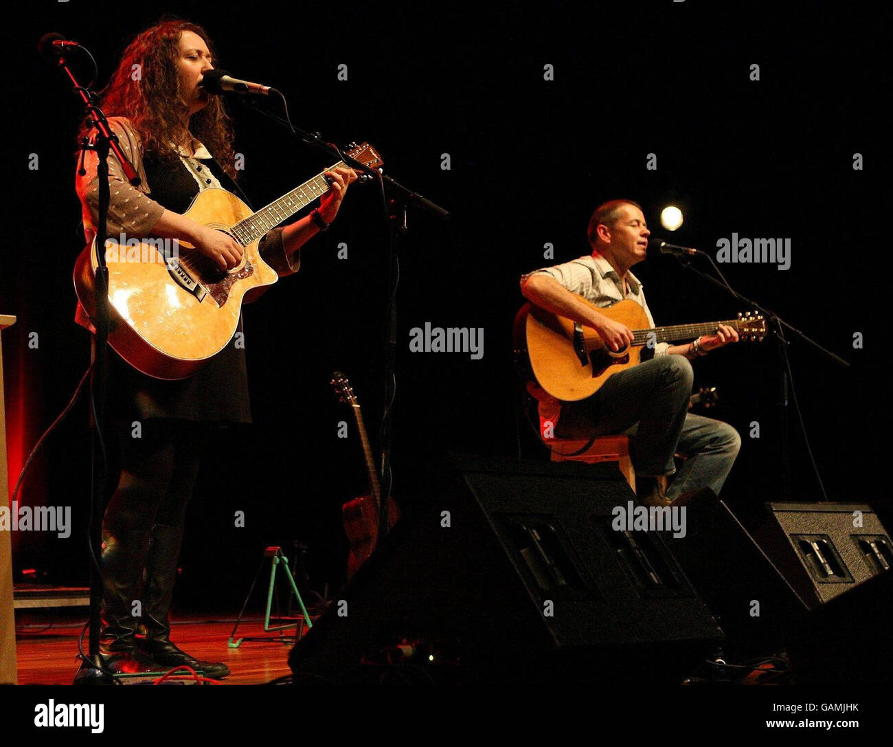 Kathryn Williams and Neill MacColl In Concert - London Stock Photo - Alamy