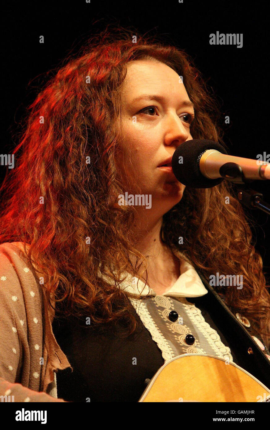 Kathryn williams performs queen elizabeth hall hi-res stock photography ...