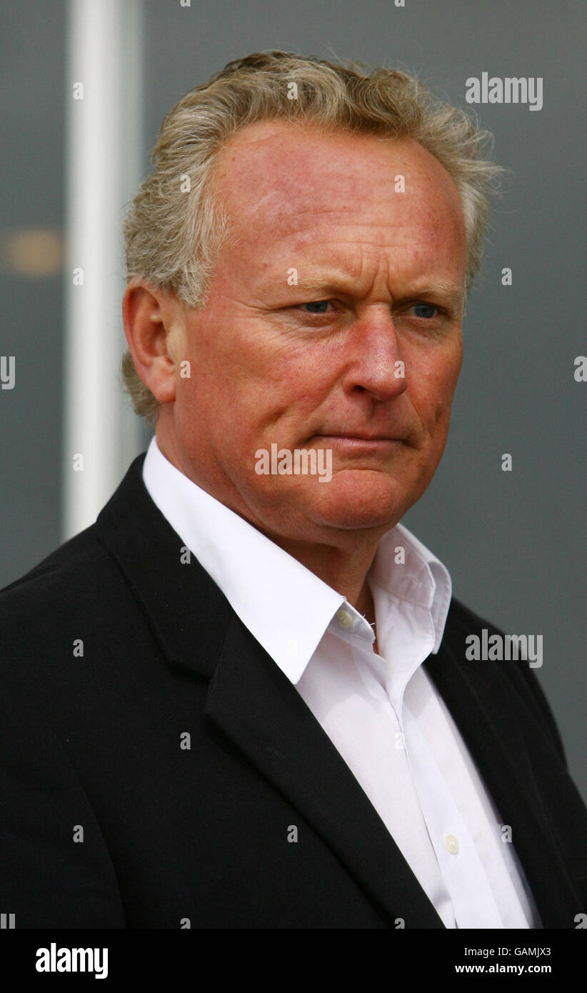 Ed Mitchell arrives at the Grand Hotel in Brighton, East Sussex, for ...