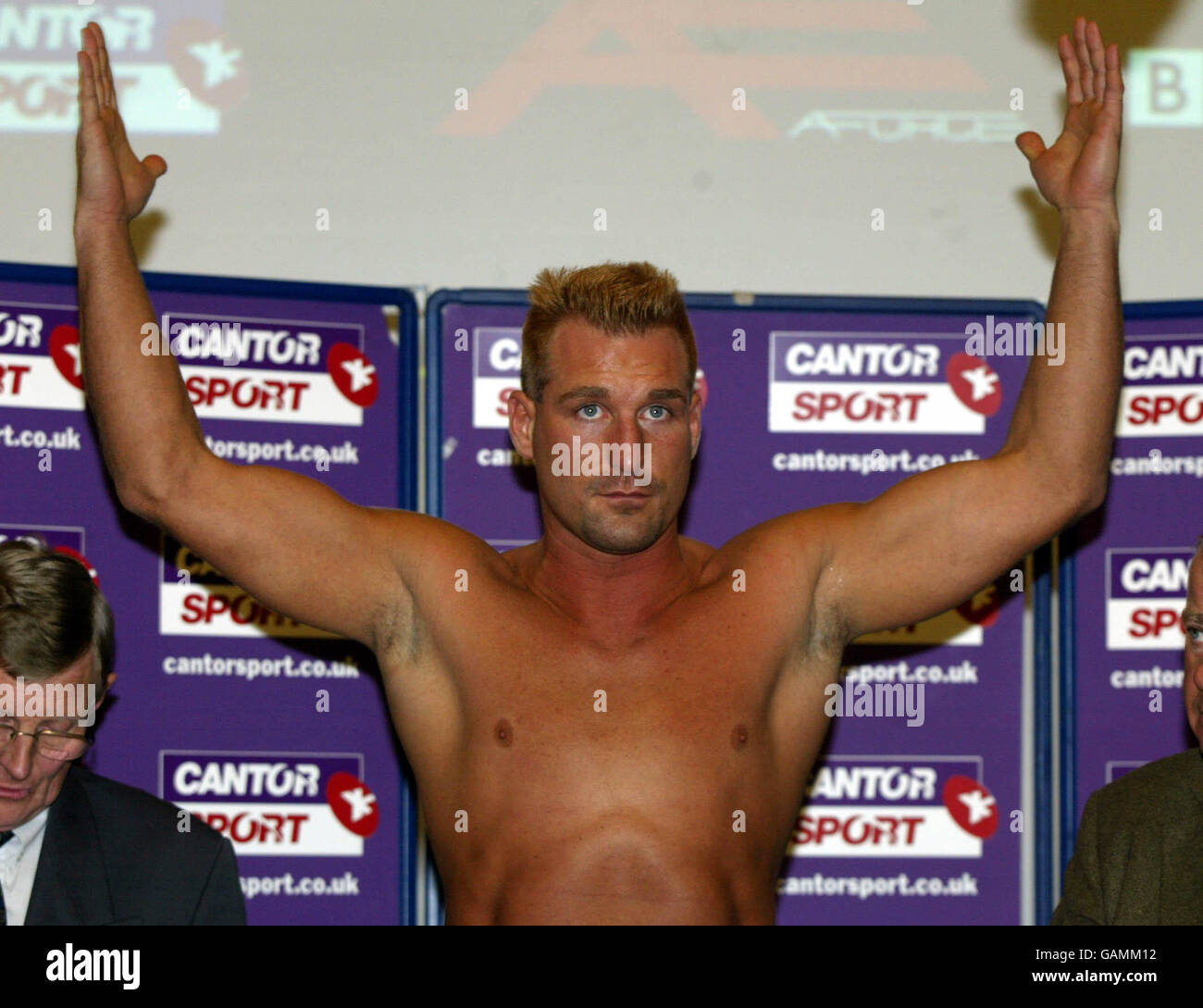 Audley harrison v rob calloway hi-res stock photography and images - Alamy