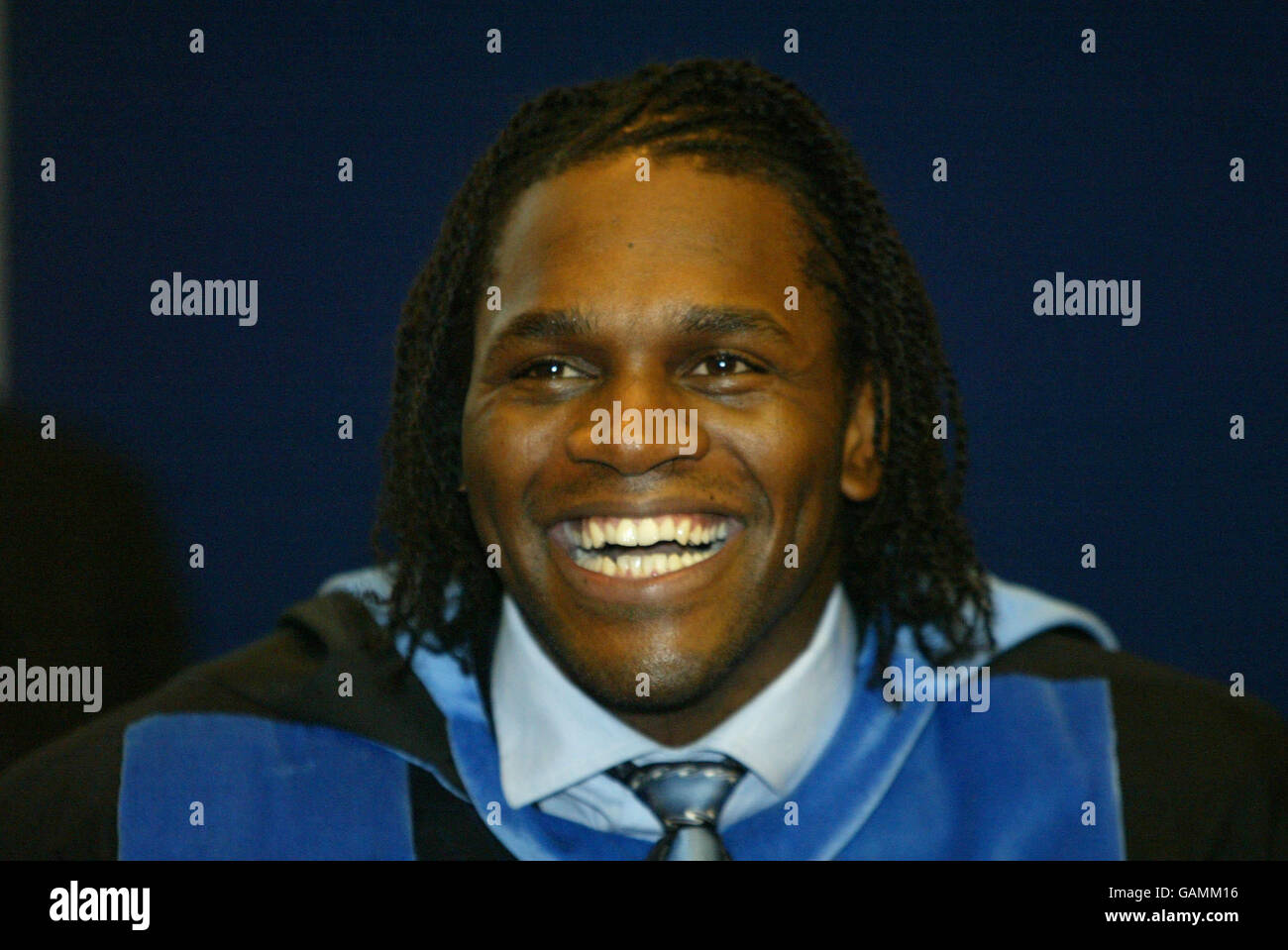 Audley harrison smiles awarded honorary degree brunel university hi-res ...
