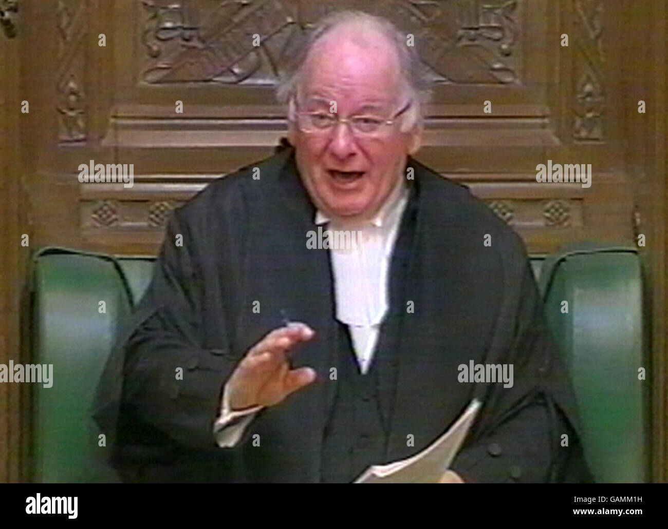 Commons speaker michael martin prime ministers questions house commons ...