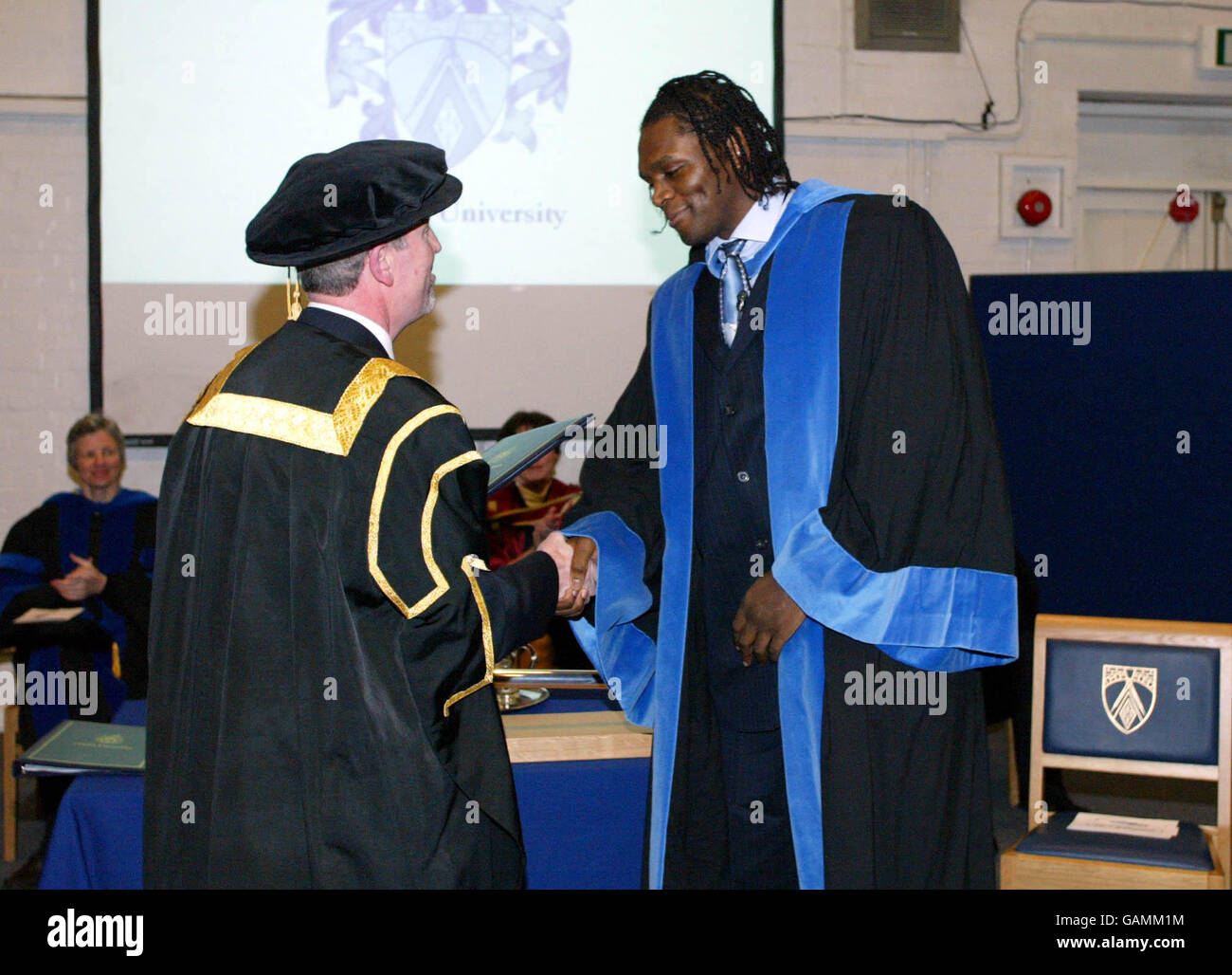 Boxing - Audley Harrison v Rob Calloway - Weigh-In Stock Photo - Alamy
