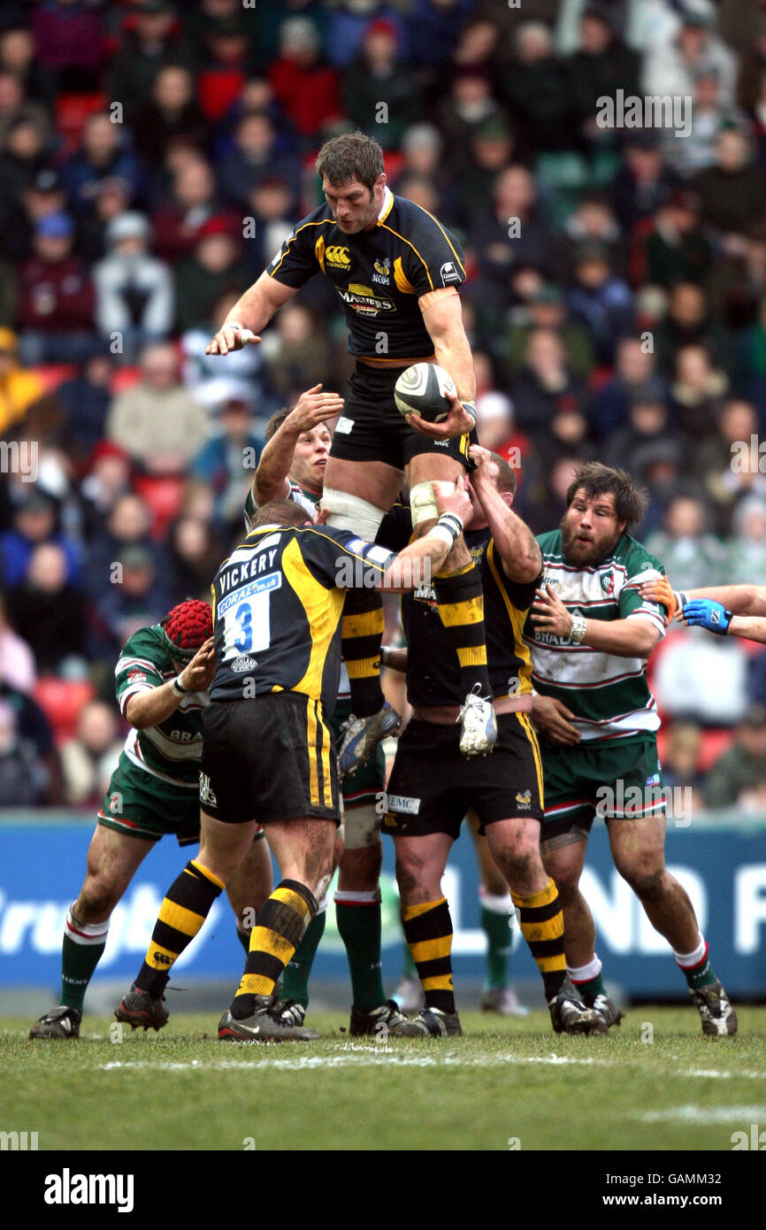 Rugby line out line out scrum cap ball full length portrait hi-res ...