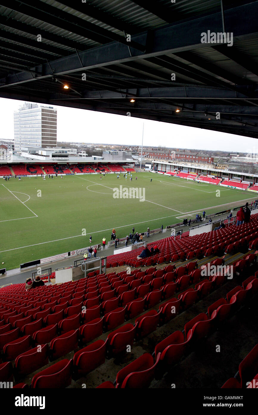 General view red seats in alexandra stadium hi-res stock photography ...