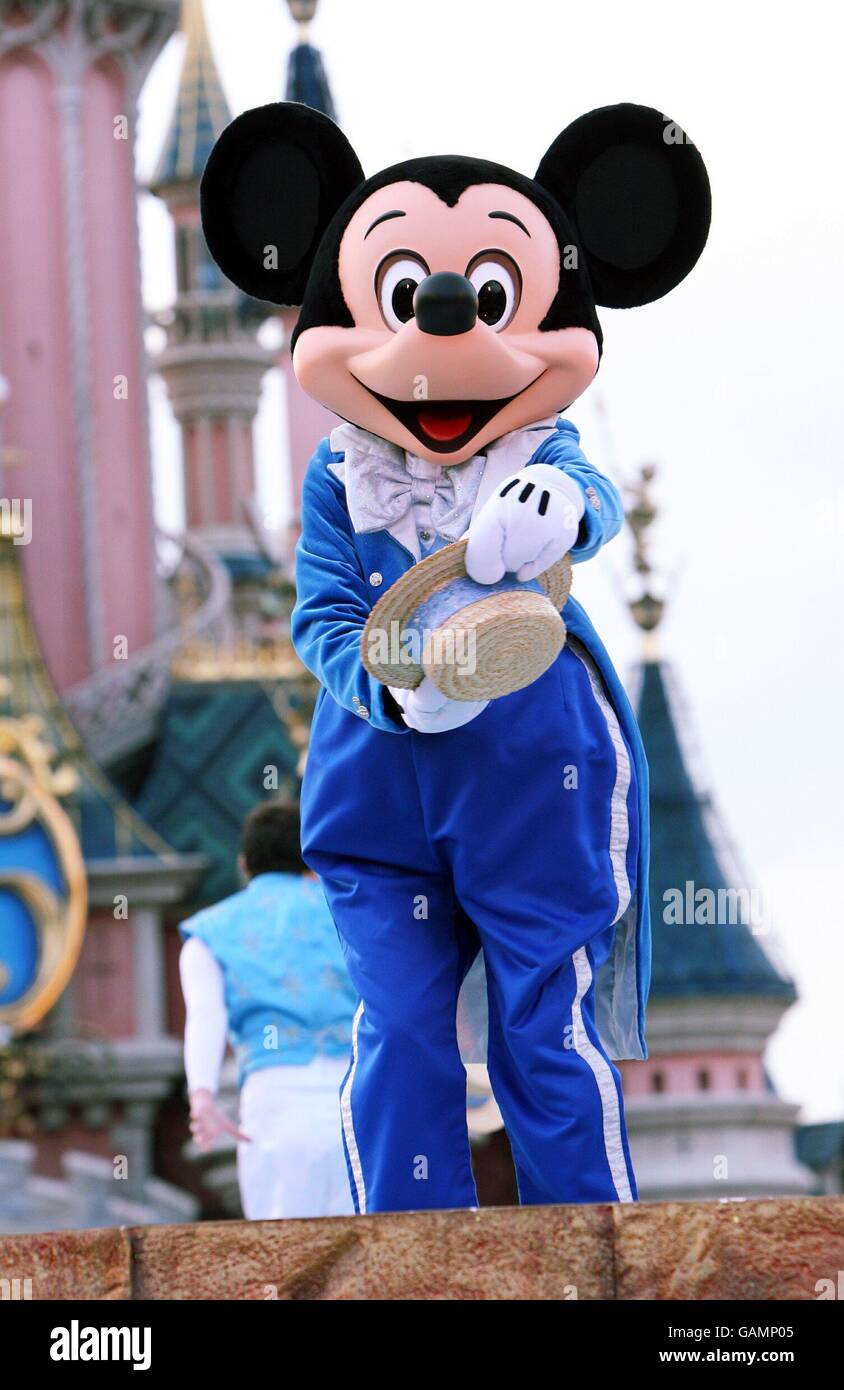 15th Anniversary Celebration Disneyland Paris High Resolution Stock ...