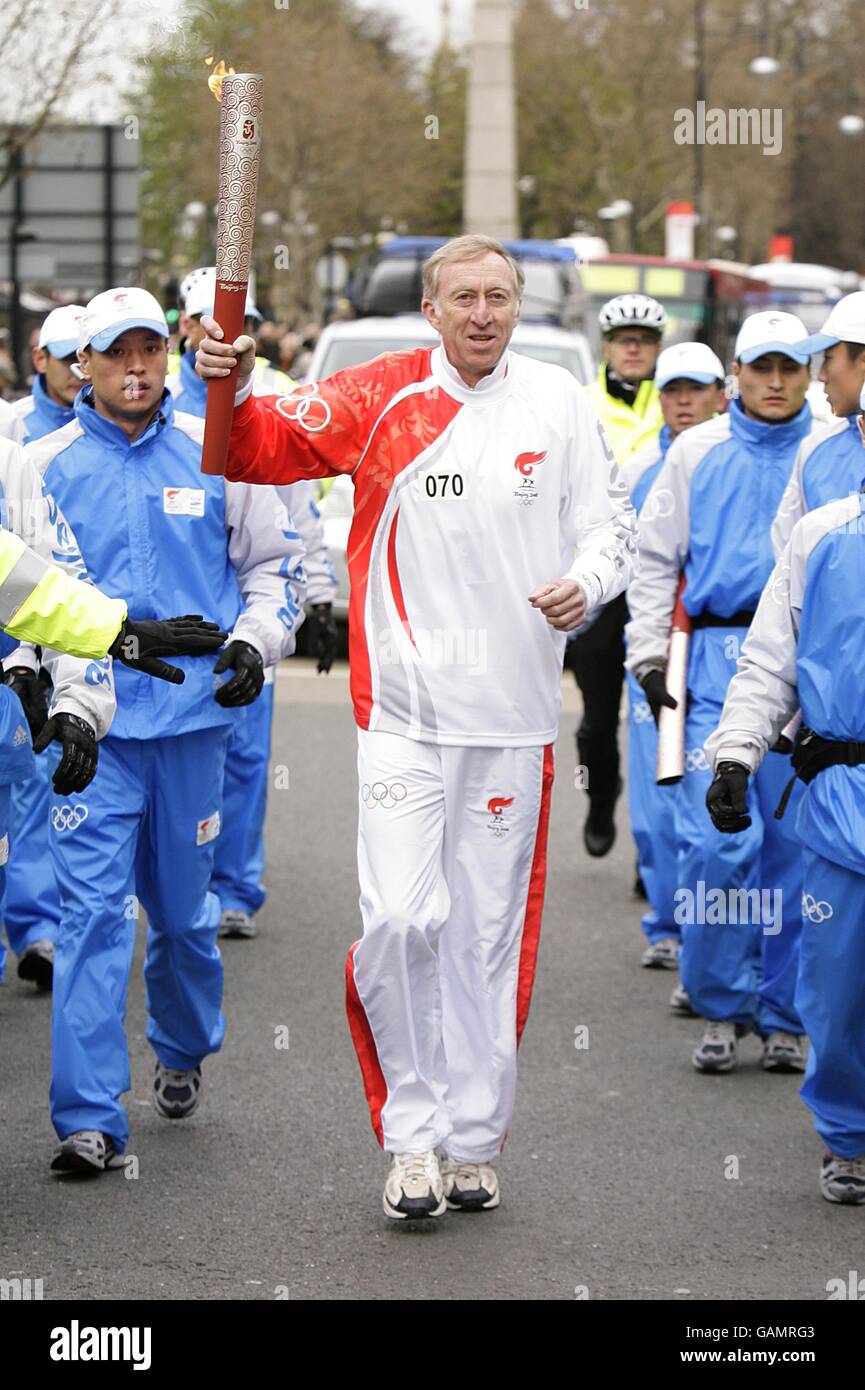 Beijing Olympics Torch Relay - London Stock Photo - Alamy