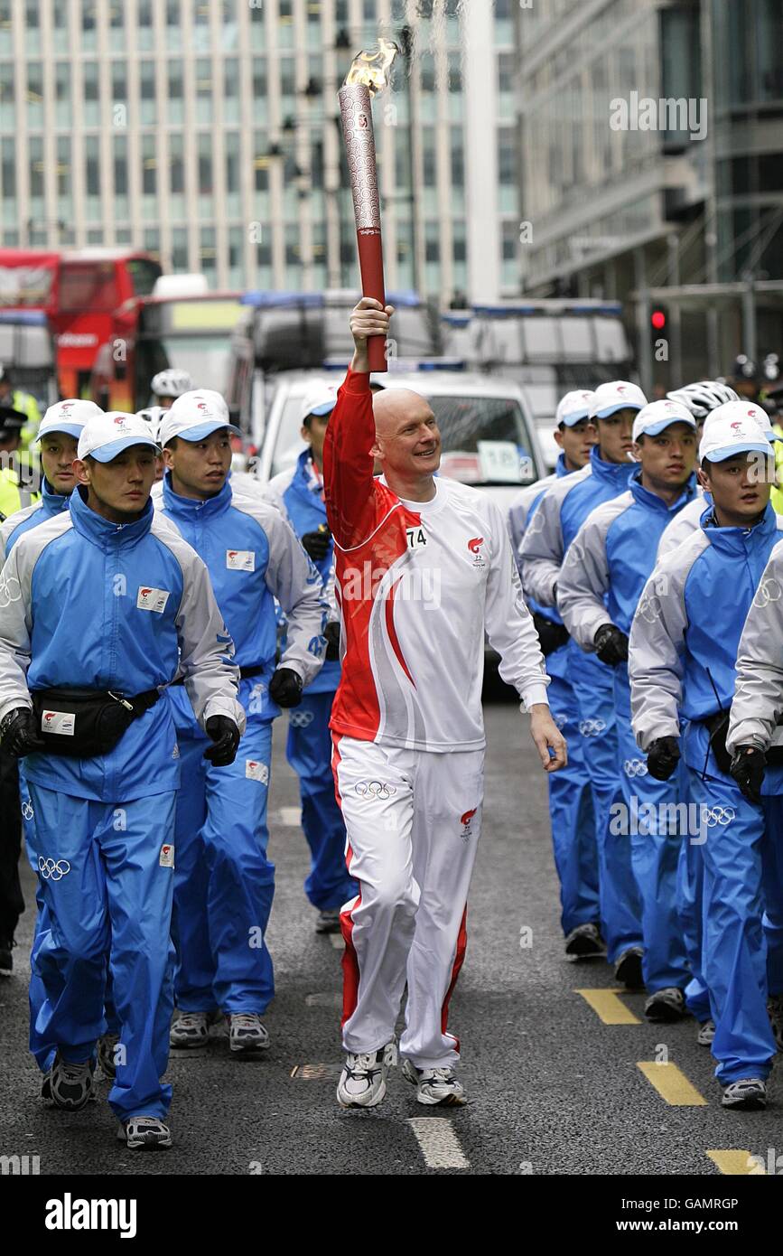 Beijing Olympics Torch Relay - London Stock Photo - Alamy