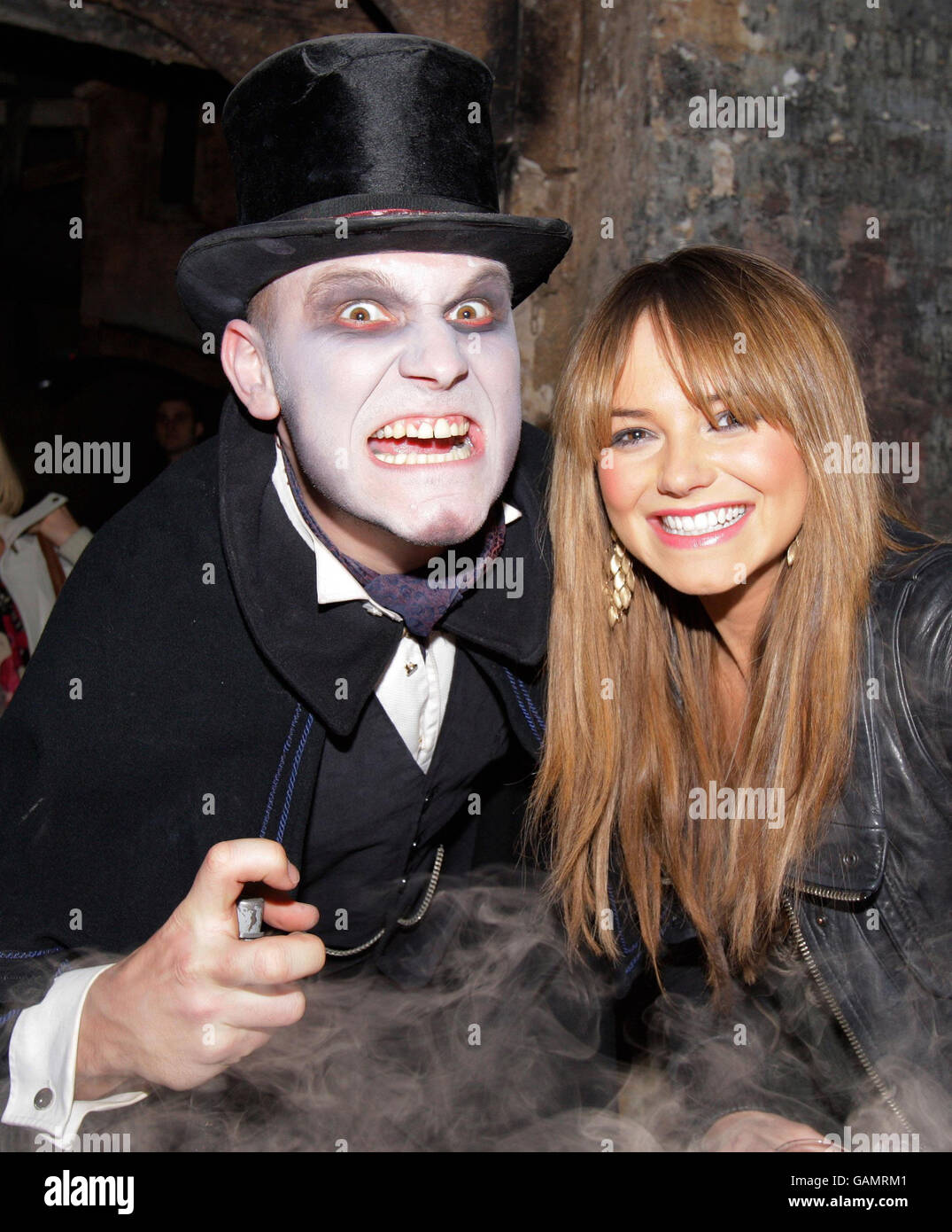 Jack the Ripper show launch Stock Photo - Alamy