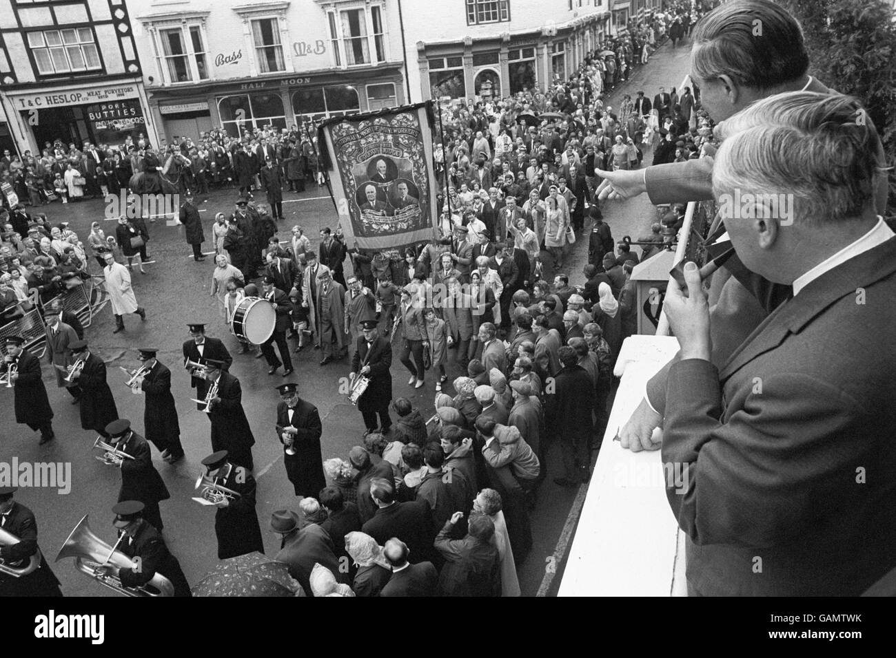 Prime Minister Harold Wilson, Chancellor of the Exchequer, James ...