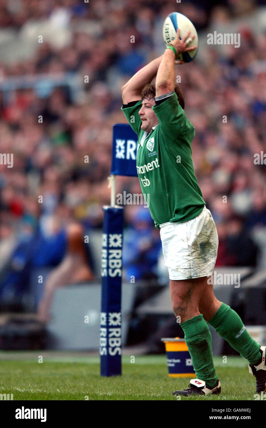 Rugby Union - The RBS Six Nations Championship - Scotland v Ireland ...