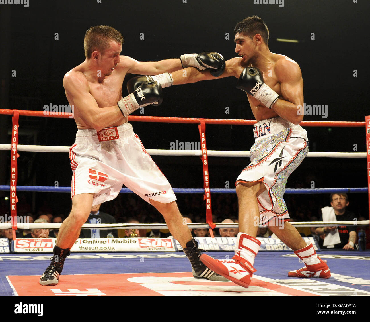 Boxing - WBO Lightweight Eliminator - Amir Khan v Martin Kristjansen ...
