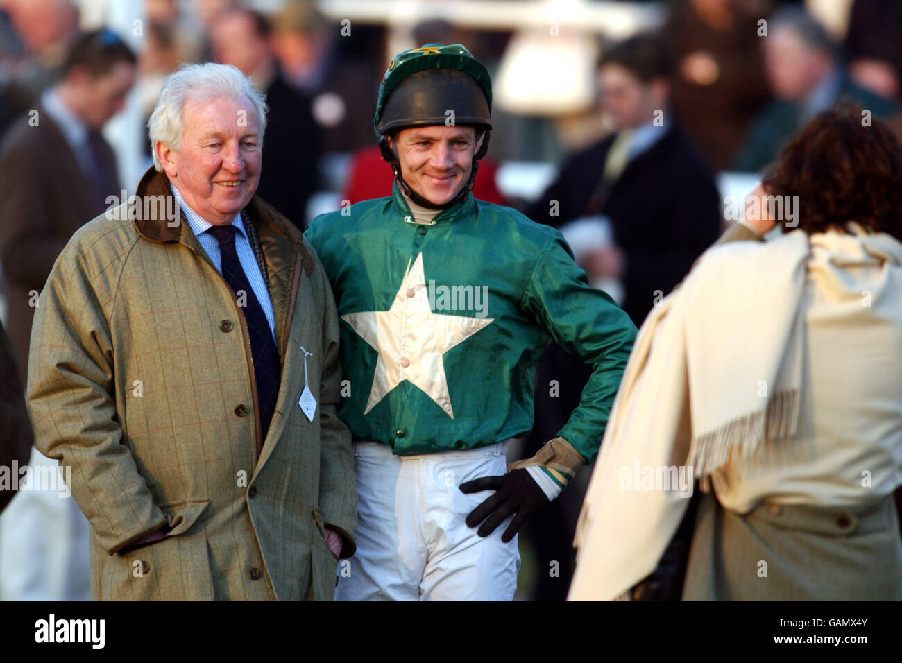Horse Racing - Kempton Races. Action from Kempton races Stock Photo - Alamy
