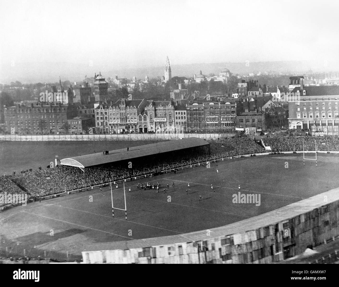 Cardiff cricket ground Black and White Stock Photos & Images - Alamy