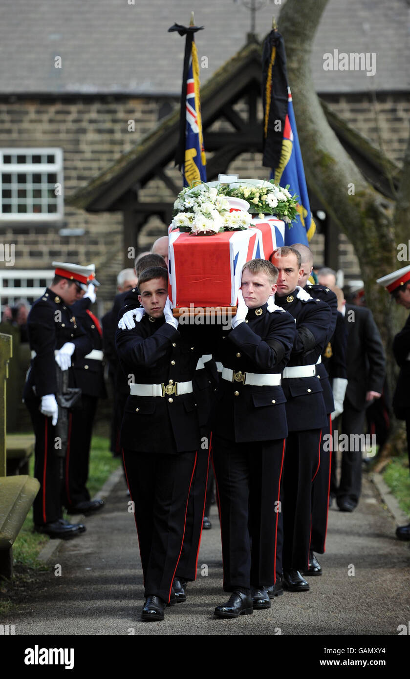 David Marsh funeral Stock Photo - Alamy