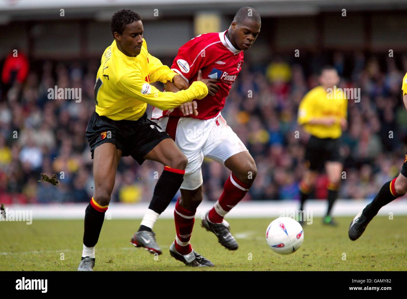 Watfords jason norville and nottingham forests marlon harewood hi-res ...