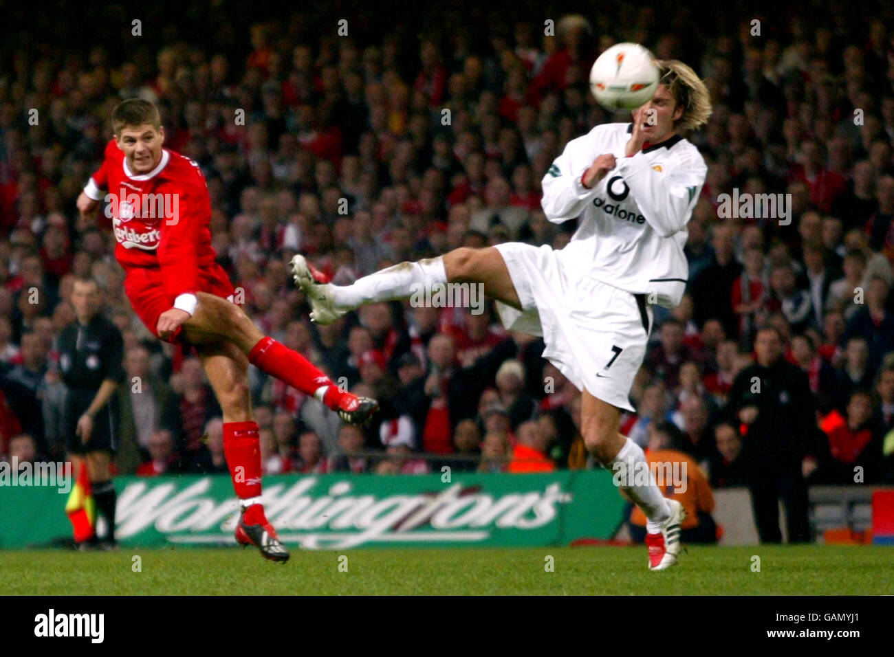 Steven gerrard manchester united hi-res stock photography and images ...