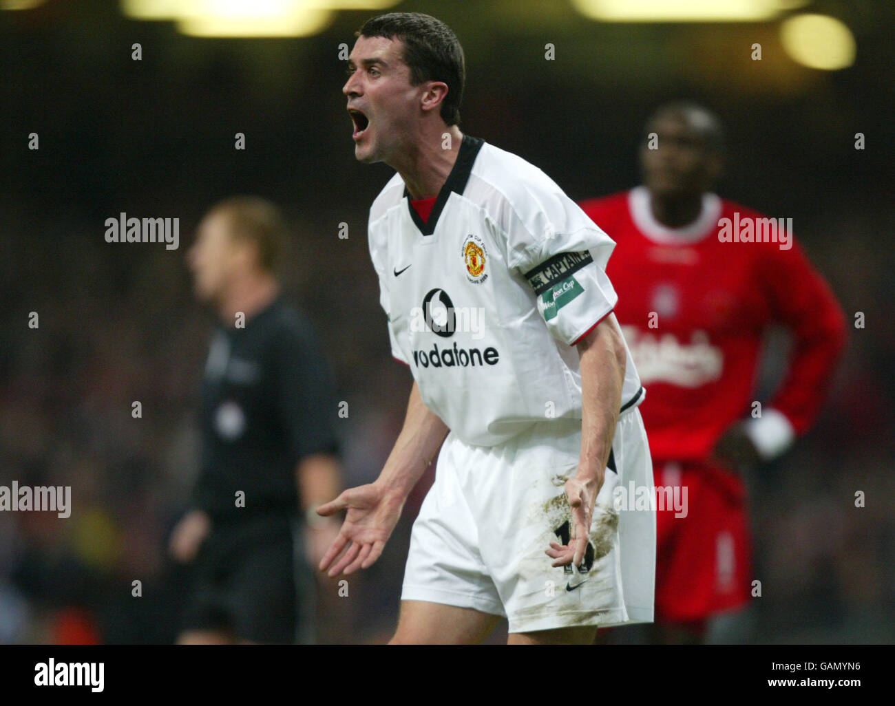 Manchester uniteds captain roy keane hi-res stock photography and ...