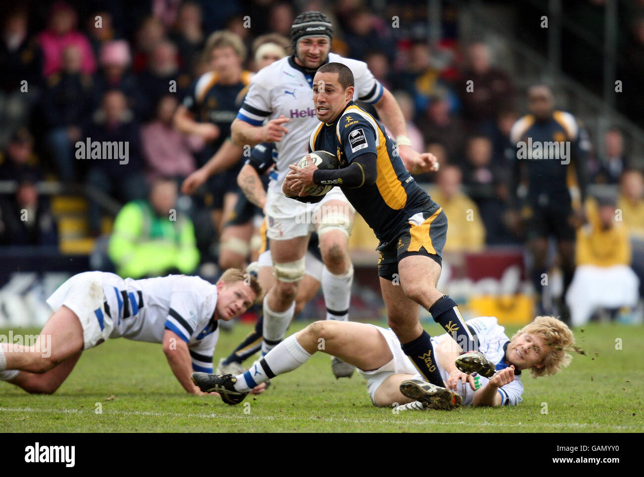 Rugby Union - Guinness Premiership - Worcester v Bath - Sixways Stadium ...