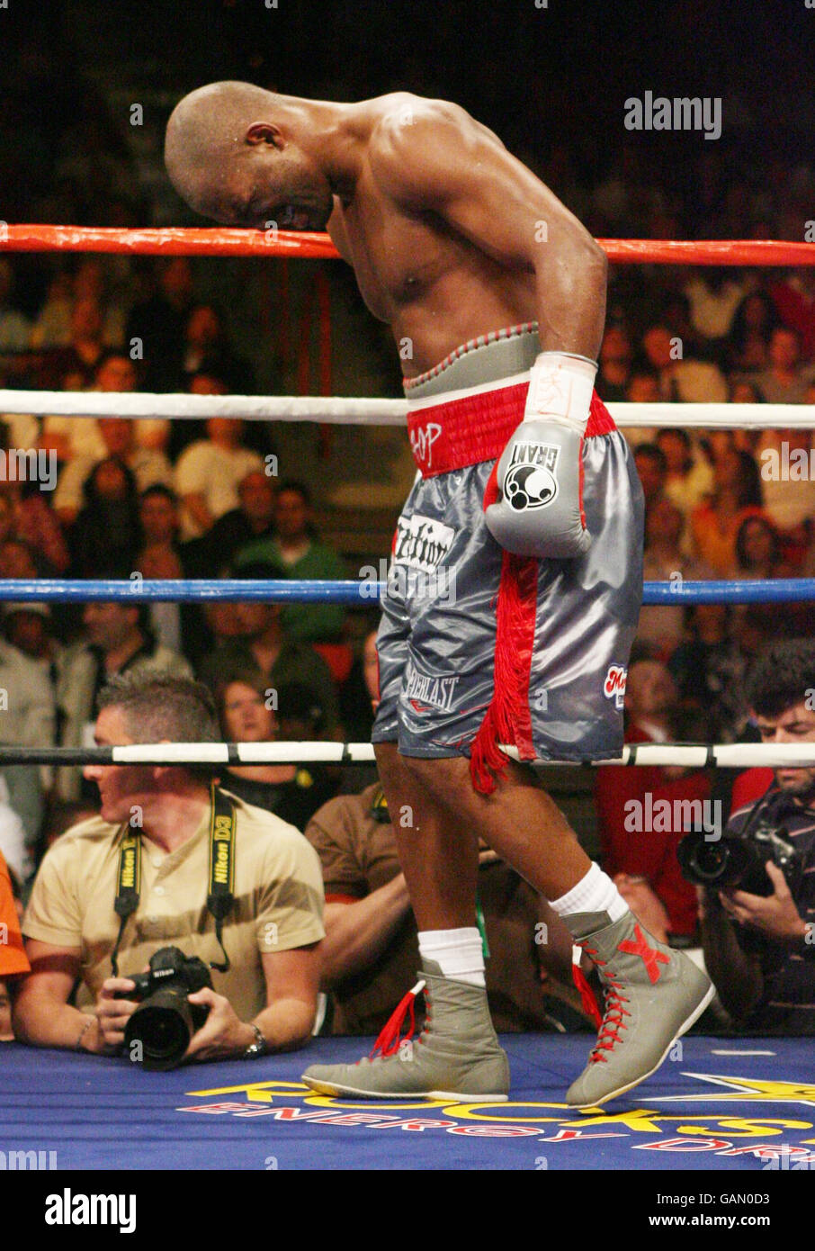 Boxing joe calzaghe bernard hopkins hi-res stock photography and images ...