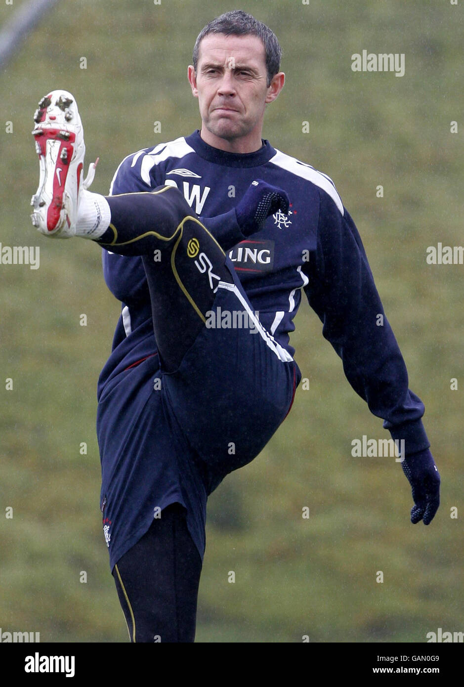 Soccer - Rangers Training Session - Murray Park Stock Photo - Alamy