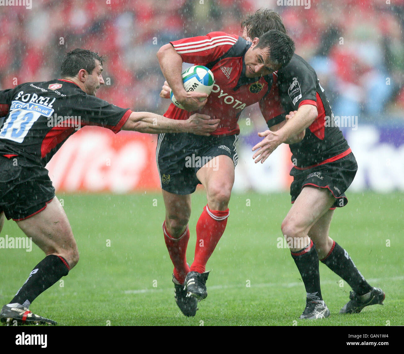 Rugby Union - Heineken Cup - Semi Final - Saracens v Munster - Ricoh ...