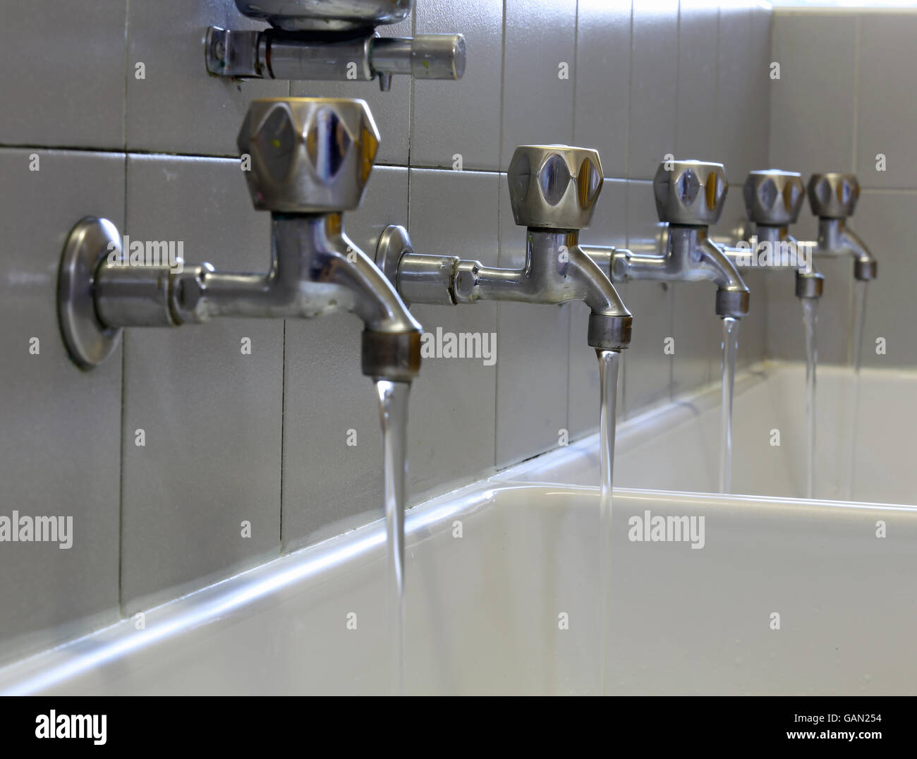 In bathroom water tap open hi-res stock photography and images - Alamy