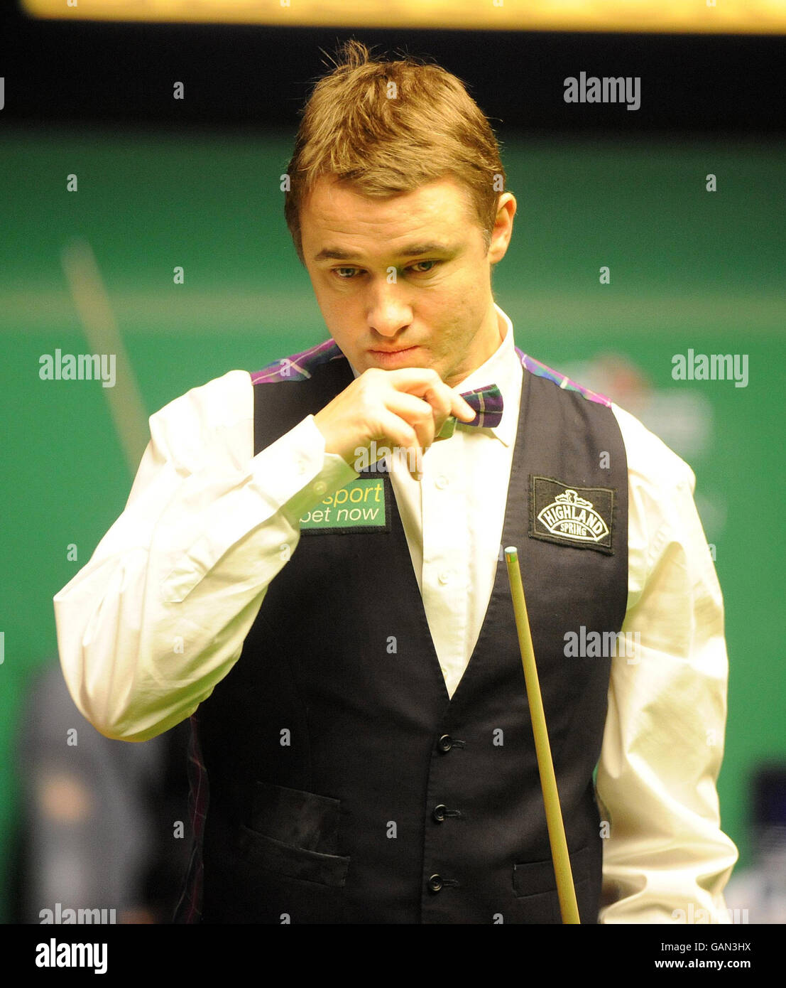 Stephen table semi final match world snooker championship crucible ...
