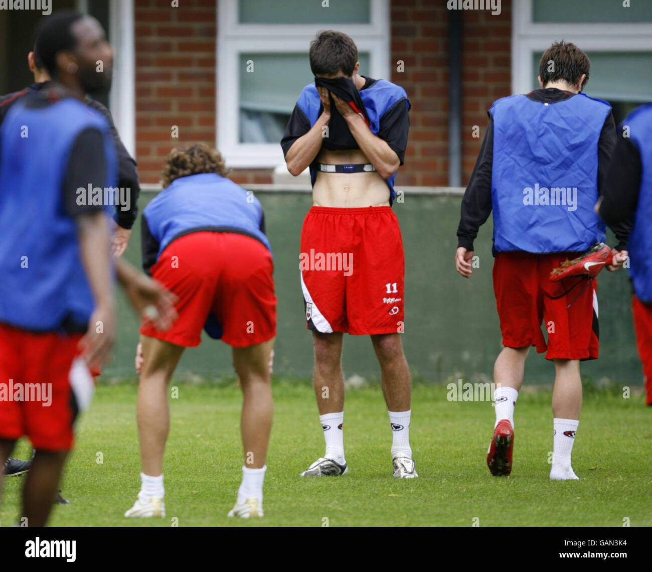 Soccer players sweat hi-res stock photography and images - Alamy