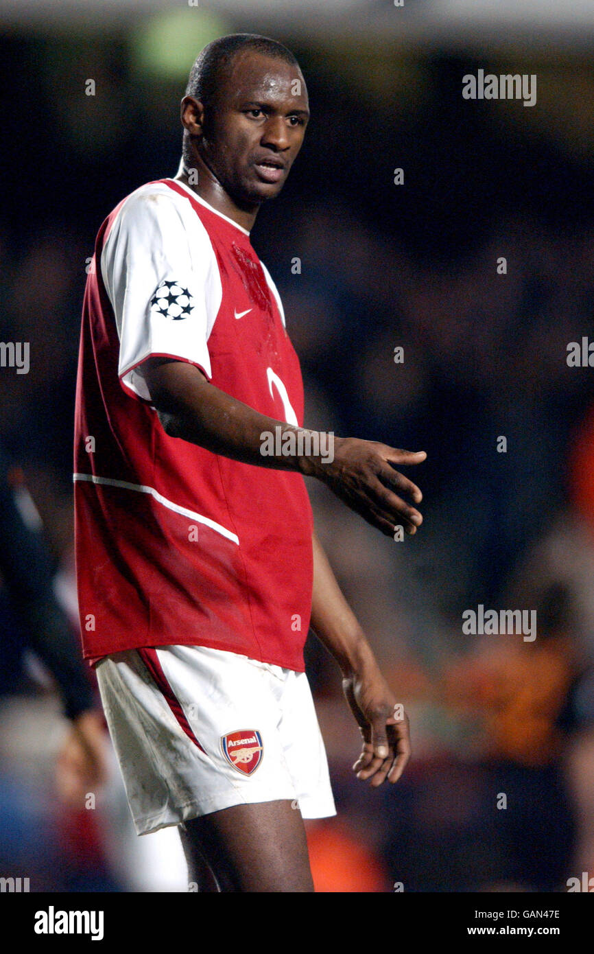 Soccer - UEFA Champions League - Group B - Arsenal v Roma Stock Photo ...