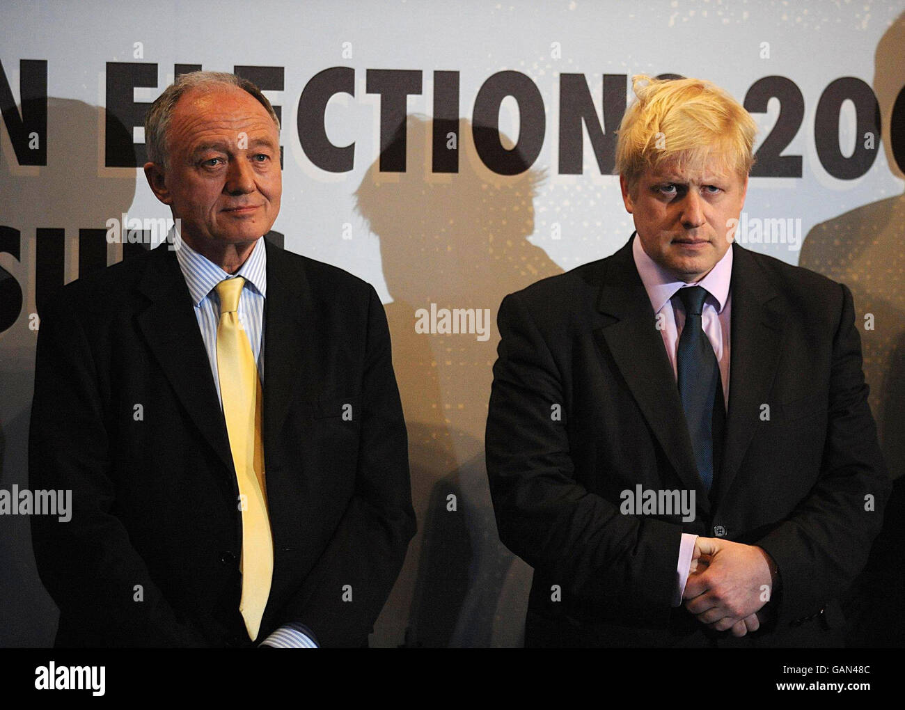Ken Livingstone congratulates Tory MP Boris Johnson on becoming London ...