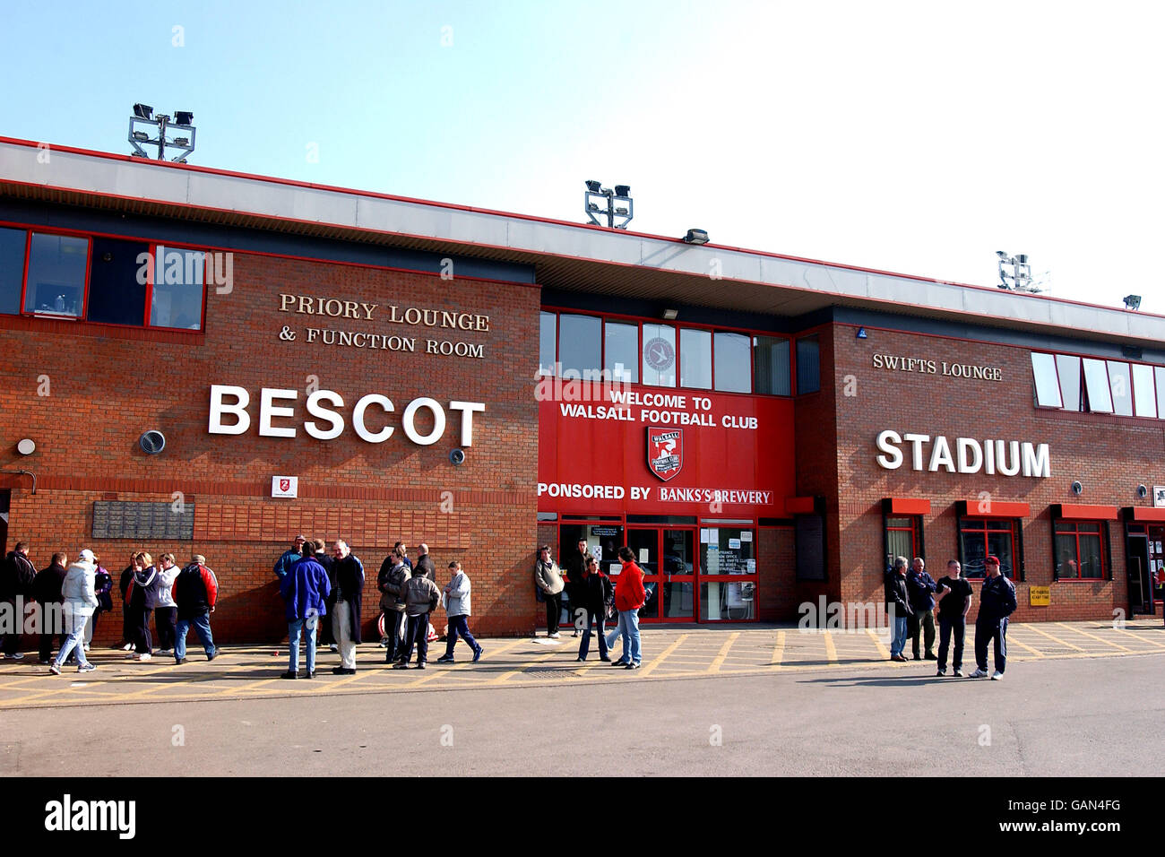 The main entrance to bescot stadium hi-res stock photography and images ...