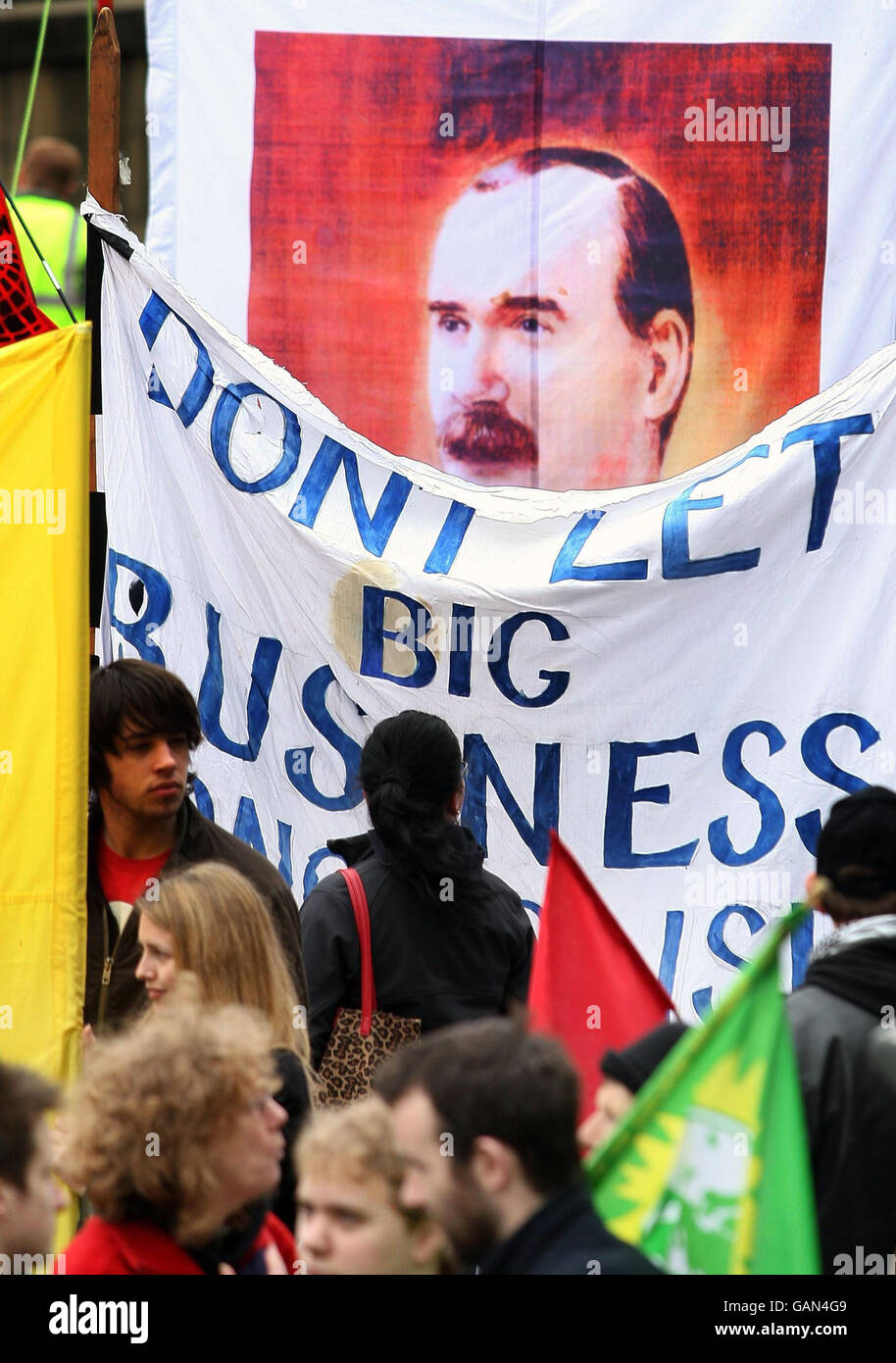 Big protest parade hi-res stock photography and images - Alamy